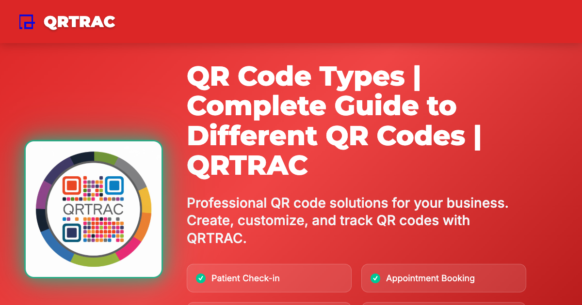QR Code Types: The Complete Guide to Static, Dynamic, and Barcode ...